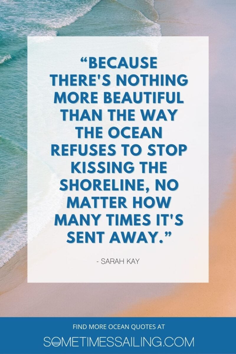 40 Ocean Quotes for People Who Love the Sea - Sometimes Sailing