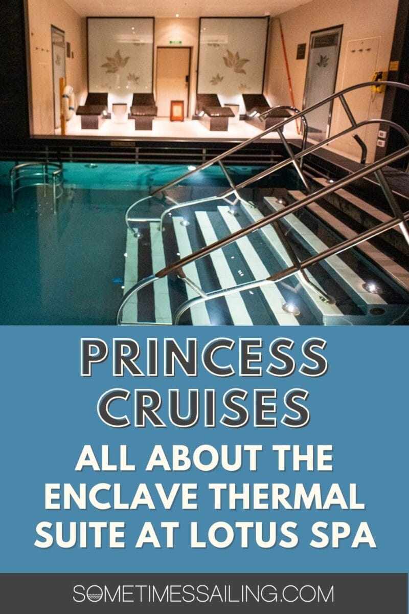 Princess Spa: All About "The Enclave" at Lotus Spa on Majestic Princess