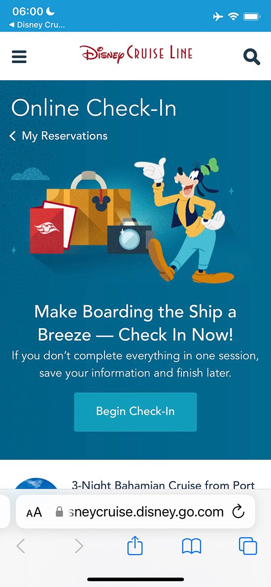 Disney Cruise Line Check in Process Online Everything To Know