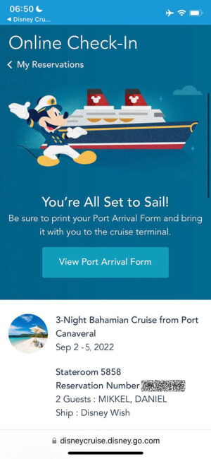 Everything to Know About Disney Cruise Line's Check-in Process